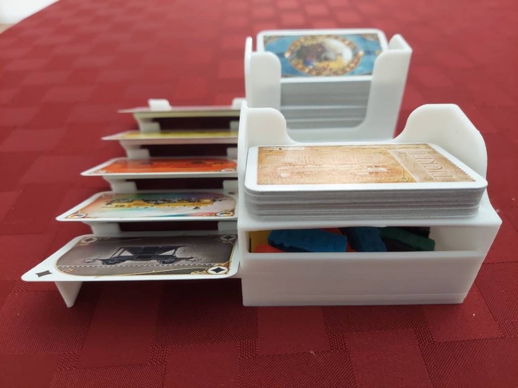 Card Tray for Ticket to Ride Board Game for Destination Tickets, Train ...
